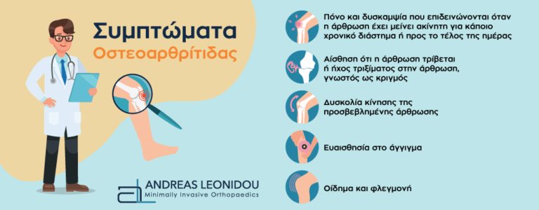 Οστεοαρθρίτιδα Συμπτώματα, Αίτια & Θεραπεία - Α. Λεωνίδου